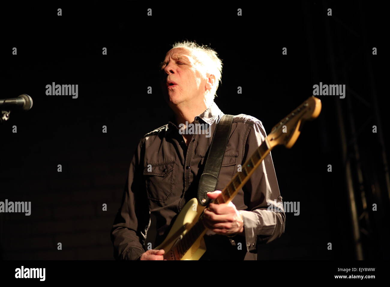 Chester, UK. 2nd April, 2015. Robin Trower, former Procol Harum ...