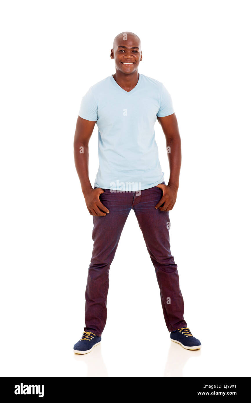Handsome Young Man Standing
