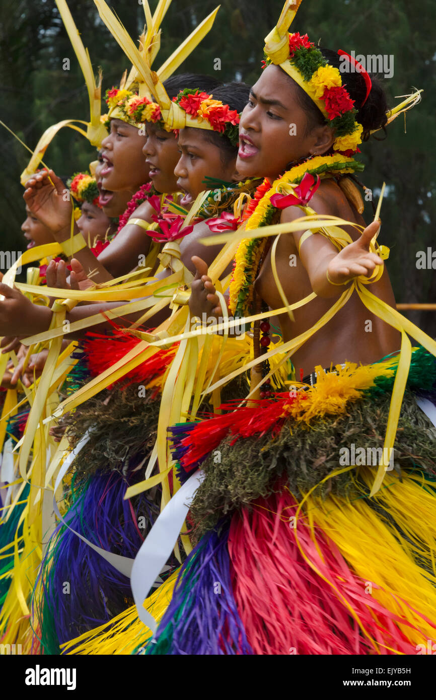 Yapese girls hi-res stock photography and images - Alamy