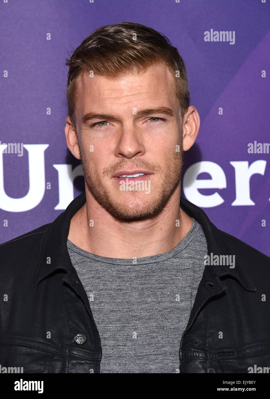 Pasadnea, California, USA. 2nd Apr, 2015. Alan Ritchson arrives for ...