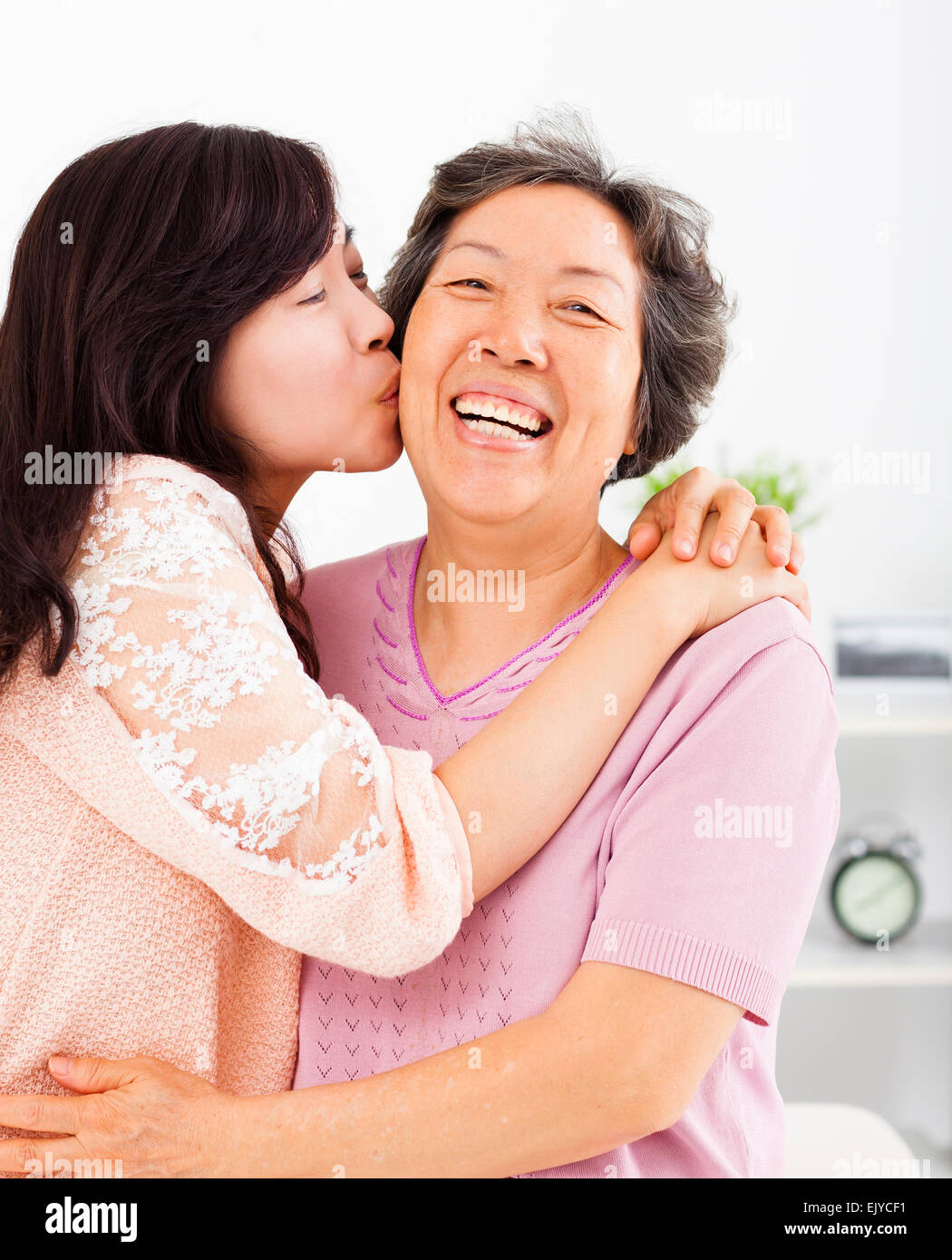 Closeup daughter hi-res stock photography and images - Alamy