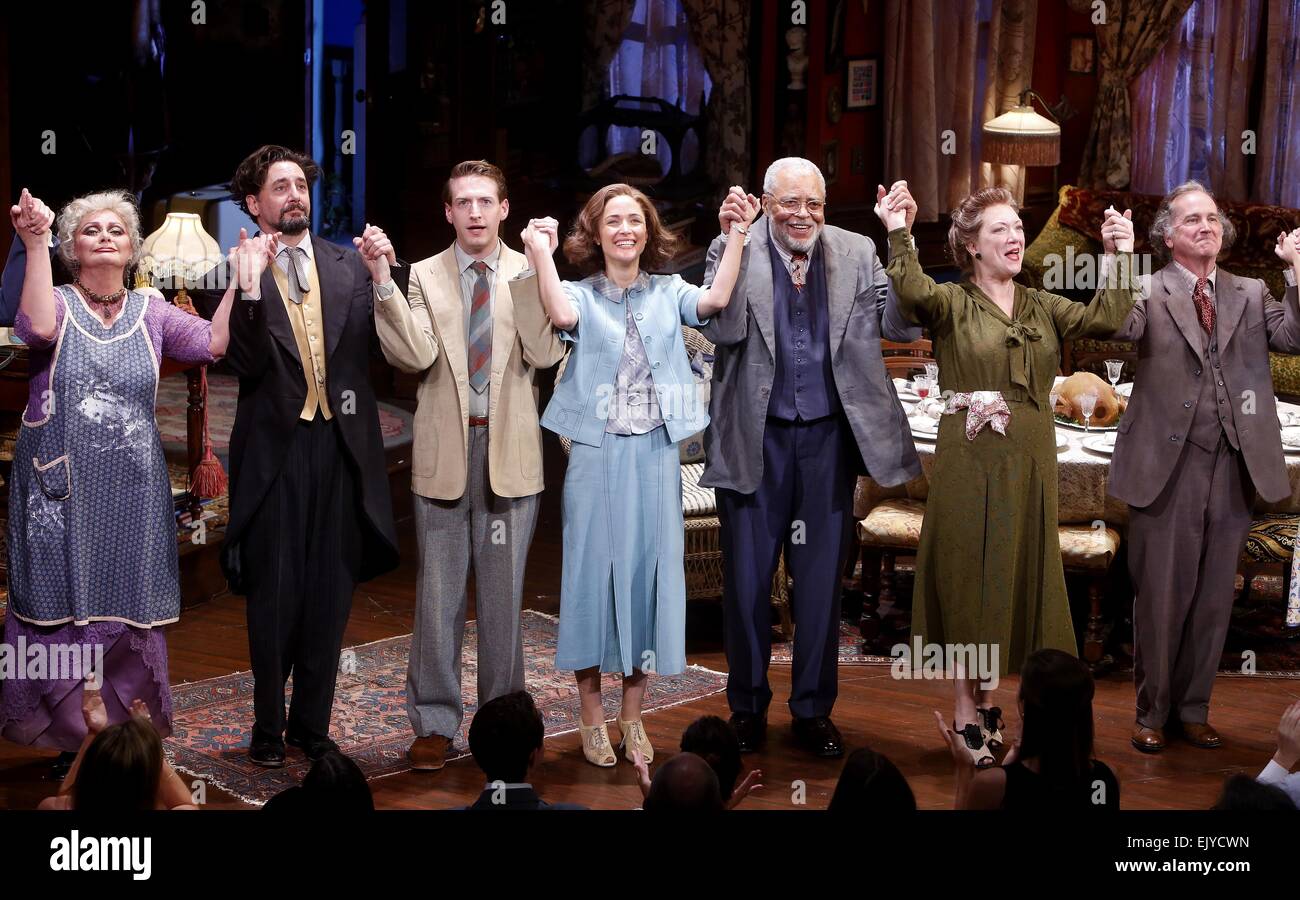 Opening night of You Can't Take It With You at the Longacre Theatre ...