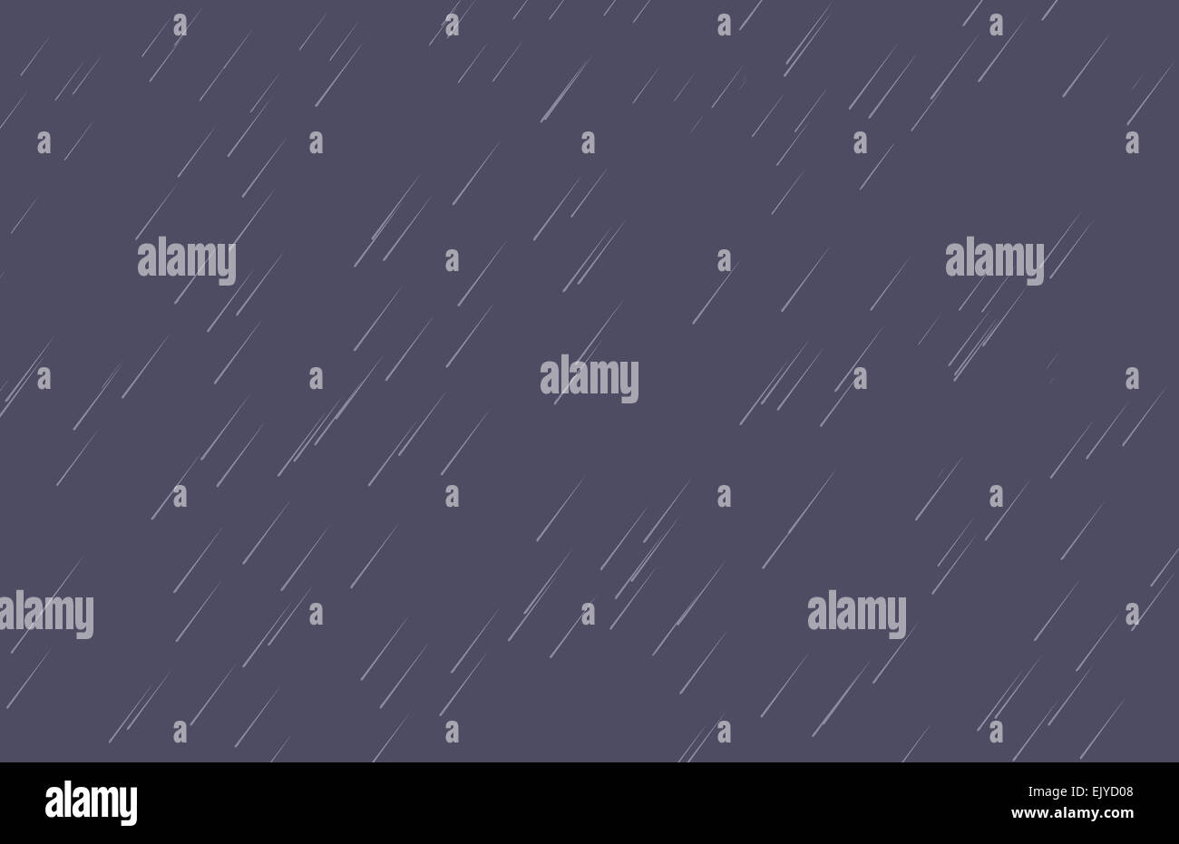 Cartoon background falling rain dark hi-res stock photography and ...