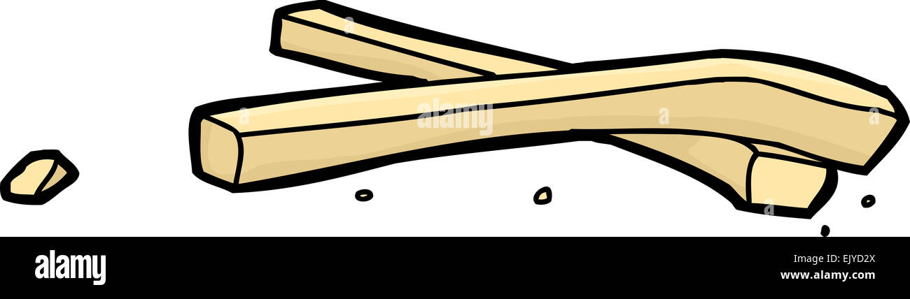 Hand drawn cartoon of french fries crumbs over white Stock Photo - Alamy