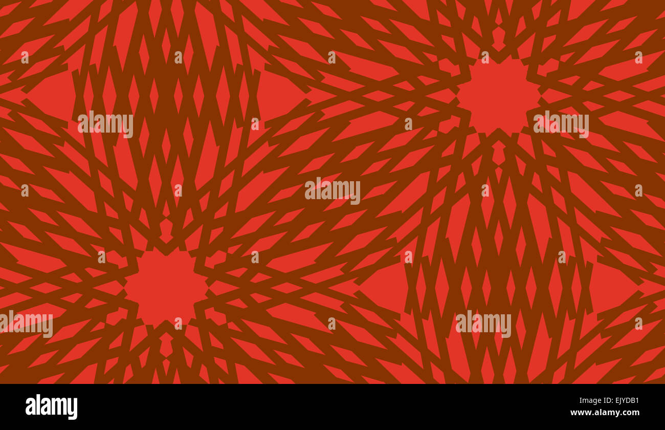 Brown and red seamless spiral pattern background Stock Photo - Alamy