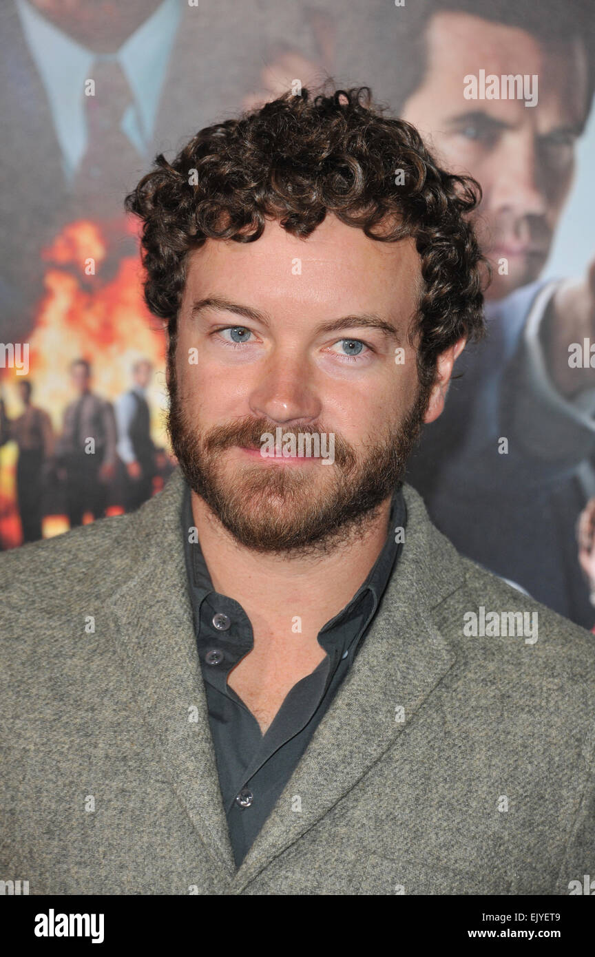 LOS ANGELES, CA - JANUARY 7, 2013: Danny Masterson at the world ...
