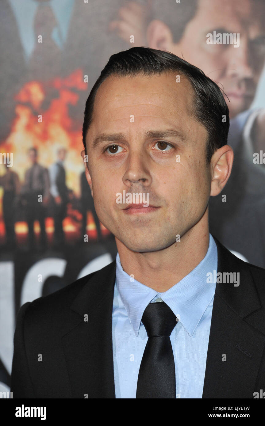 LOS ANGELES, CA - JANUARY 7, 2013: Giovanni Ribisi at the world ...