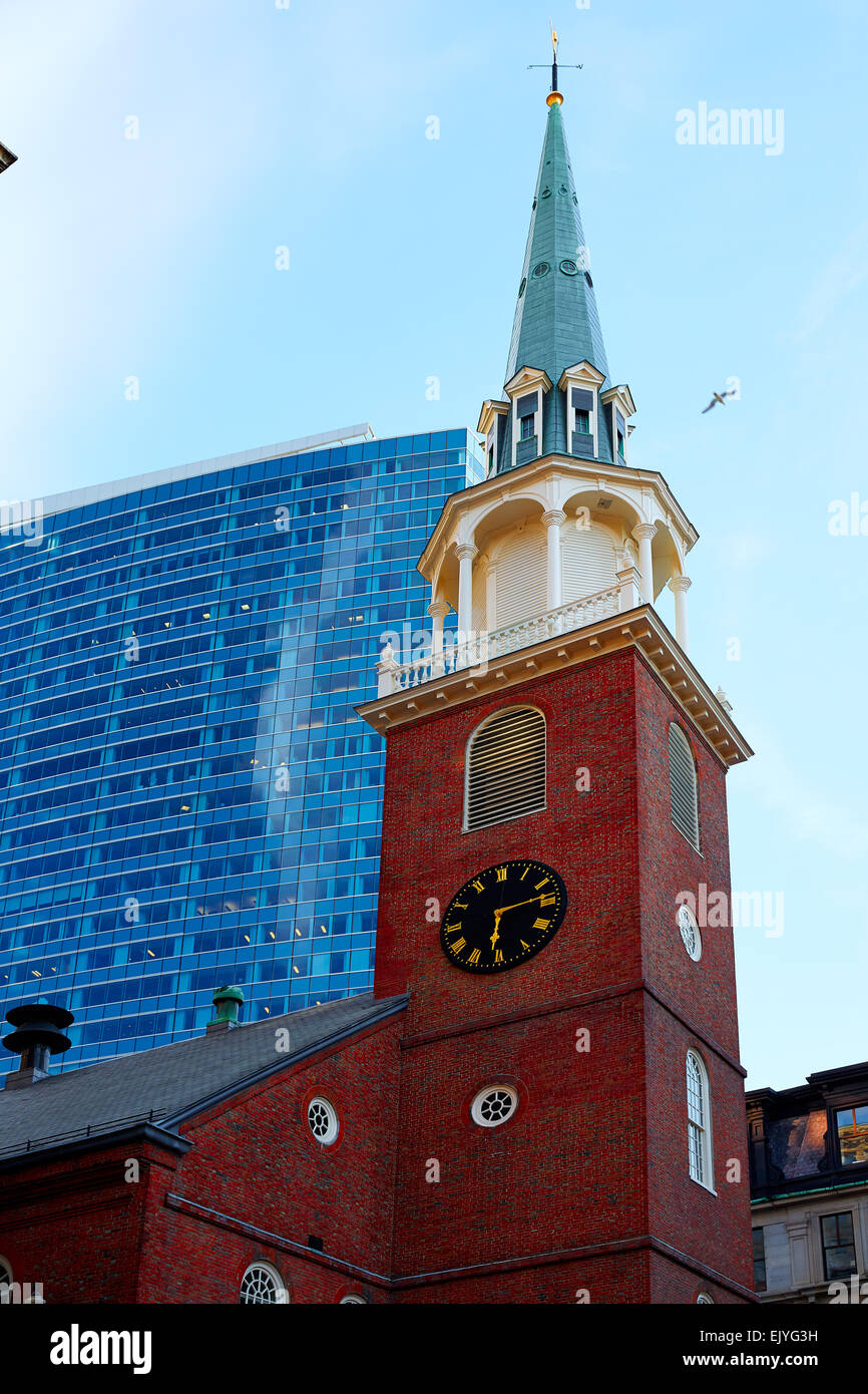 Boston Old South Meeting House building in Massachusetts USA Stock ...
