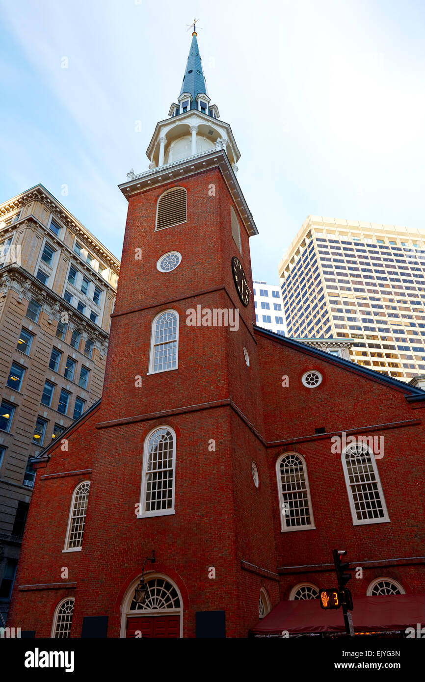 Boston Old South Meeting House building in Massachusetts USA Stock ...