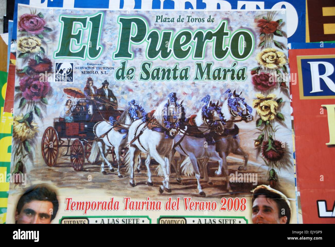 Poster spanish festival hi-res stock photography and images - Alamy