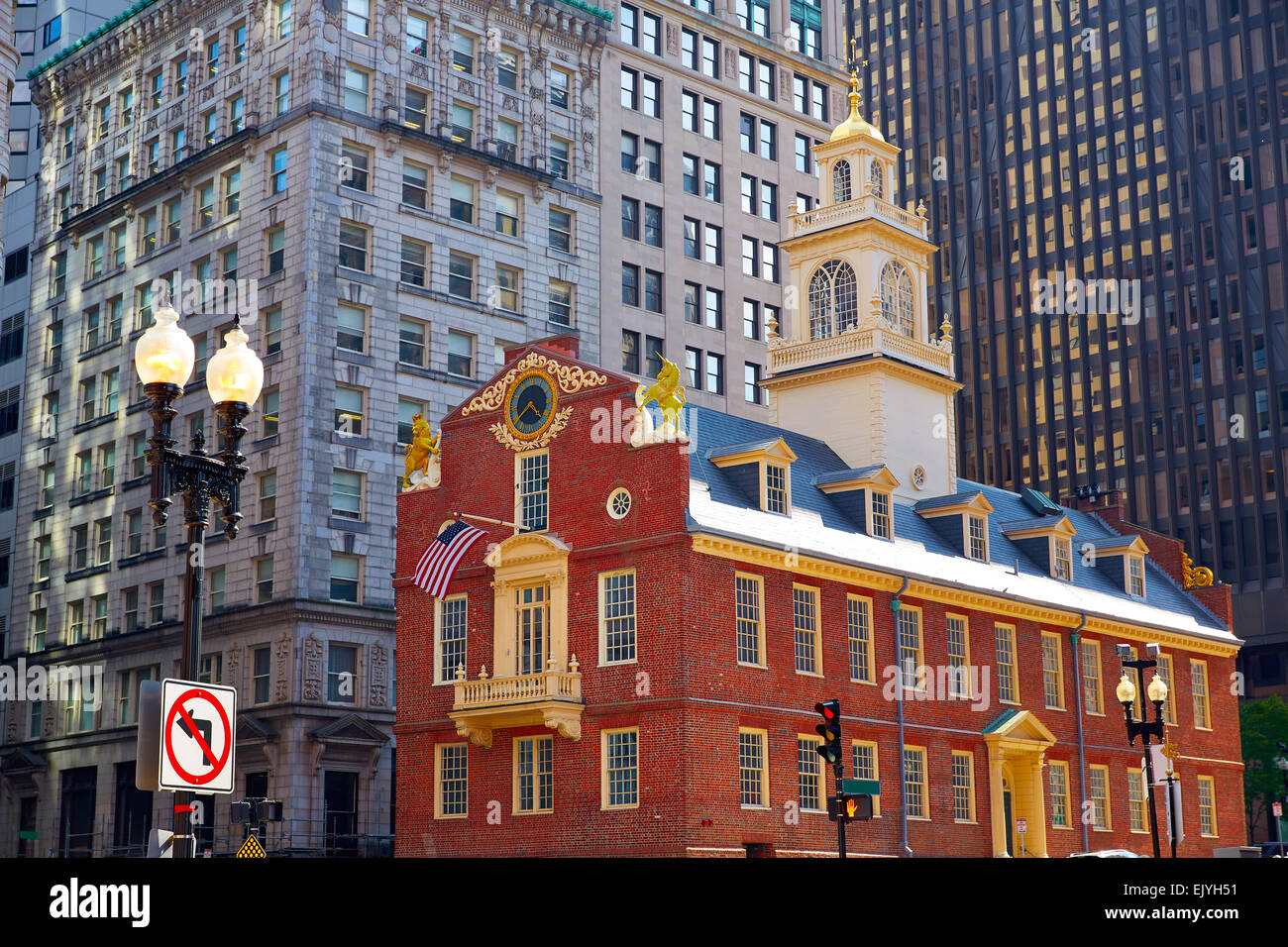 Boston old town hi-res stock photography and images - Alamy