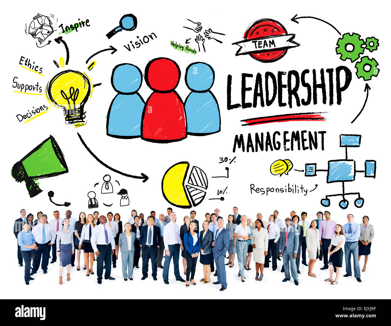 Diversity Business People Leadership Management Corporate Team Concept ...