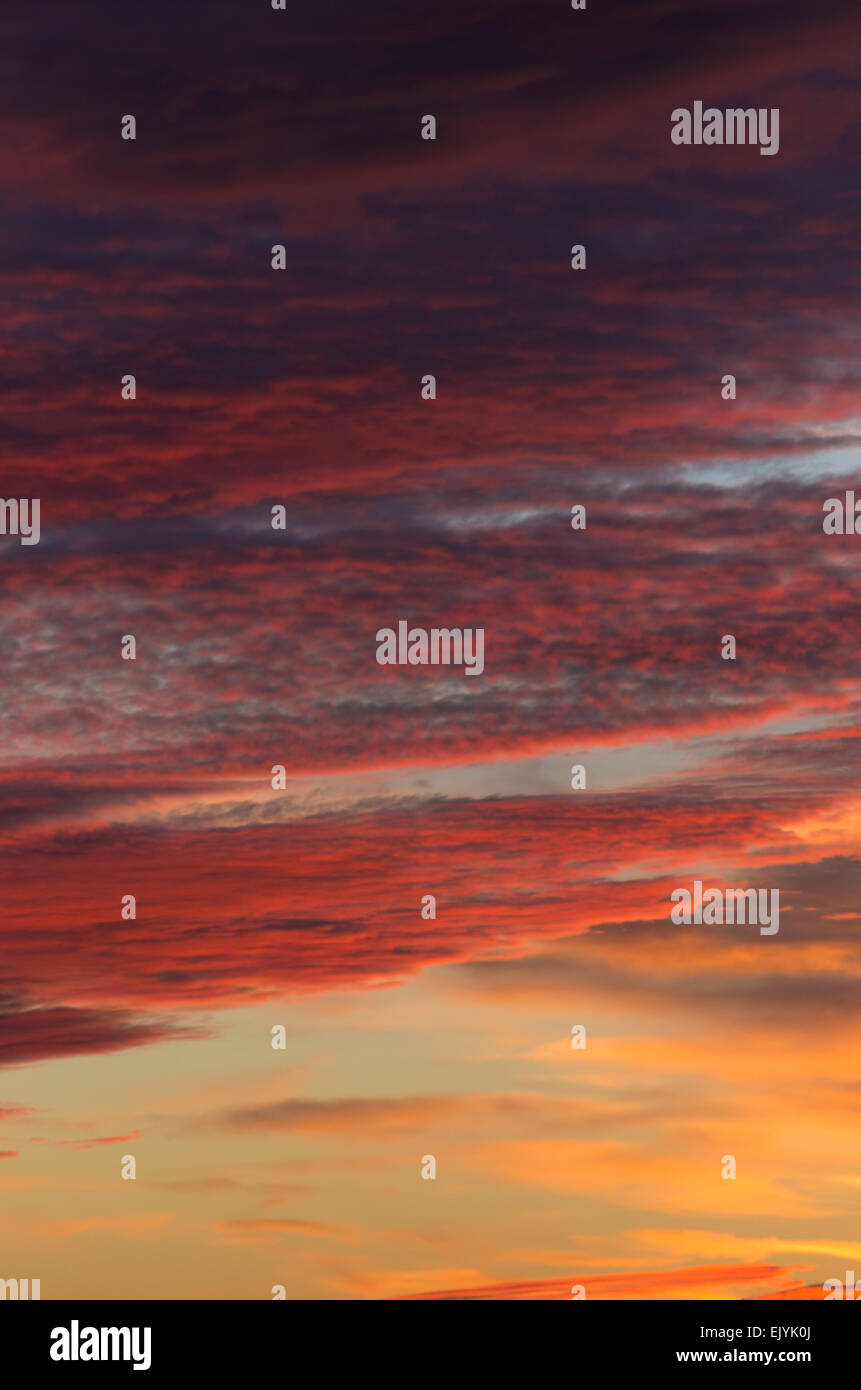 Many colors of sunset hi-res stock photography and images - Alamy