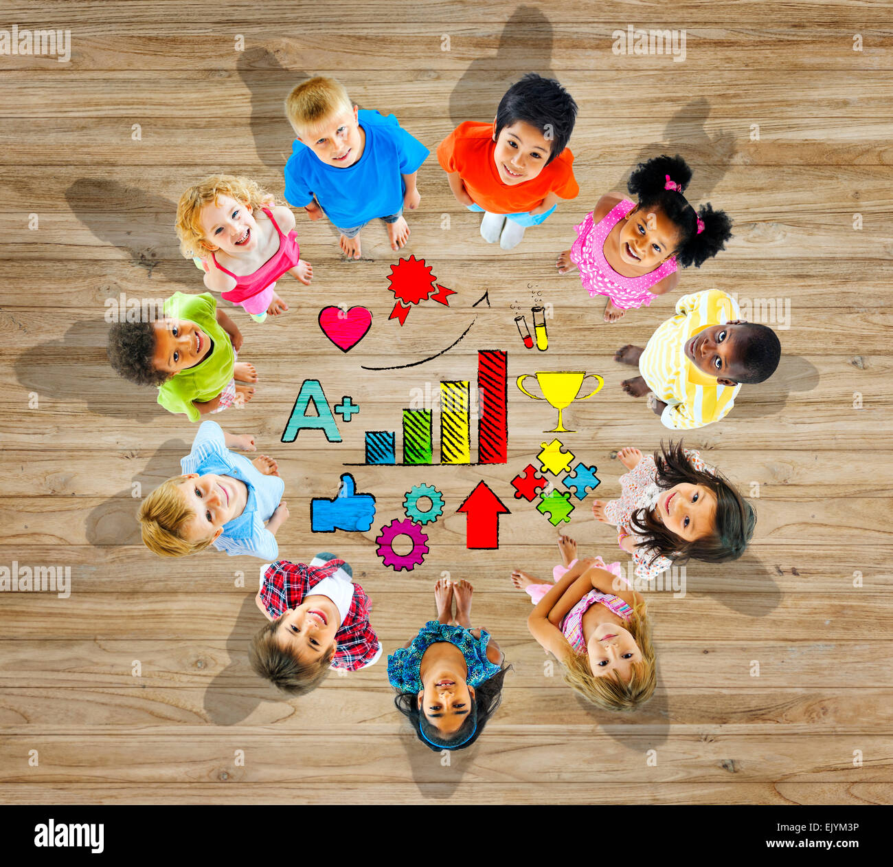 Growth chart and children hi-res stock photography and images - Alamy