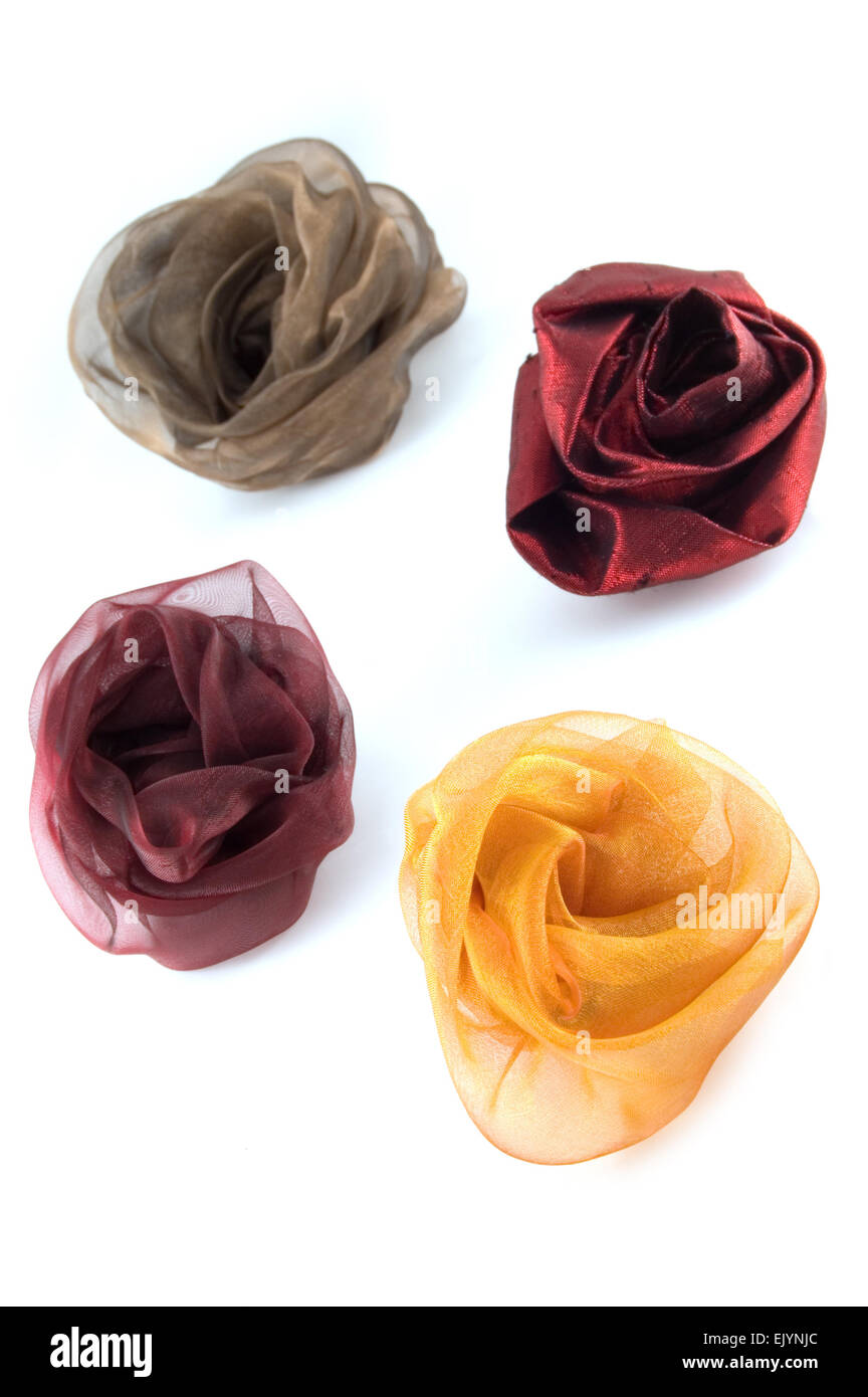 Handmade rose flowers Stock Photo - Alamy