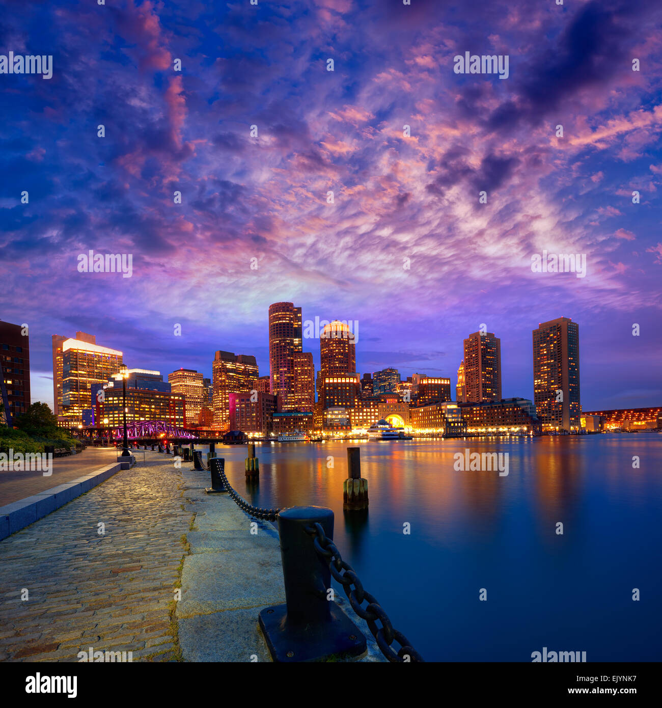 Boston sunrise hi-res stock photography and images - Alamy