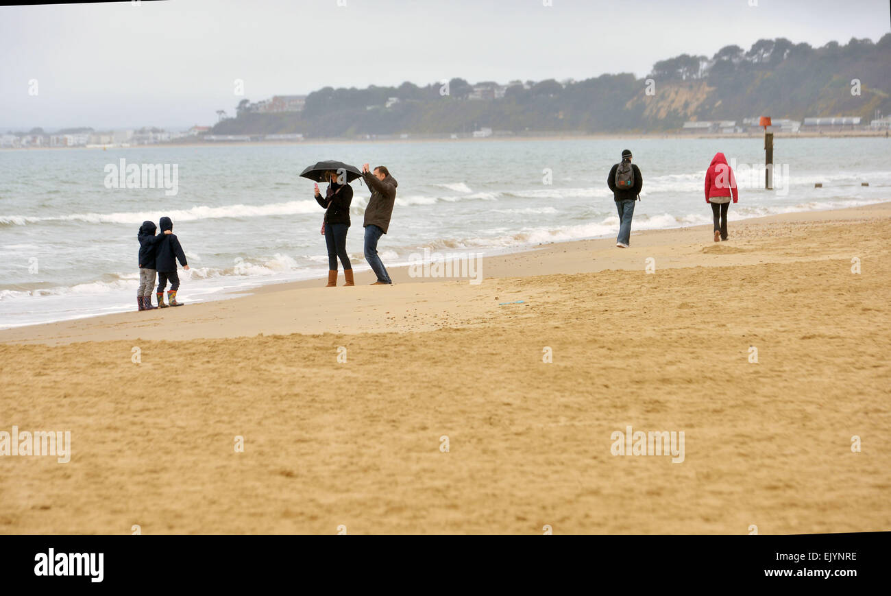 Wet weather bournemouth hi-res stock photography and images - Alamy