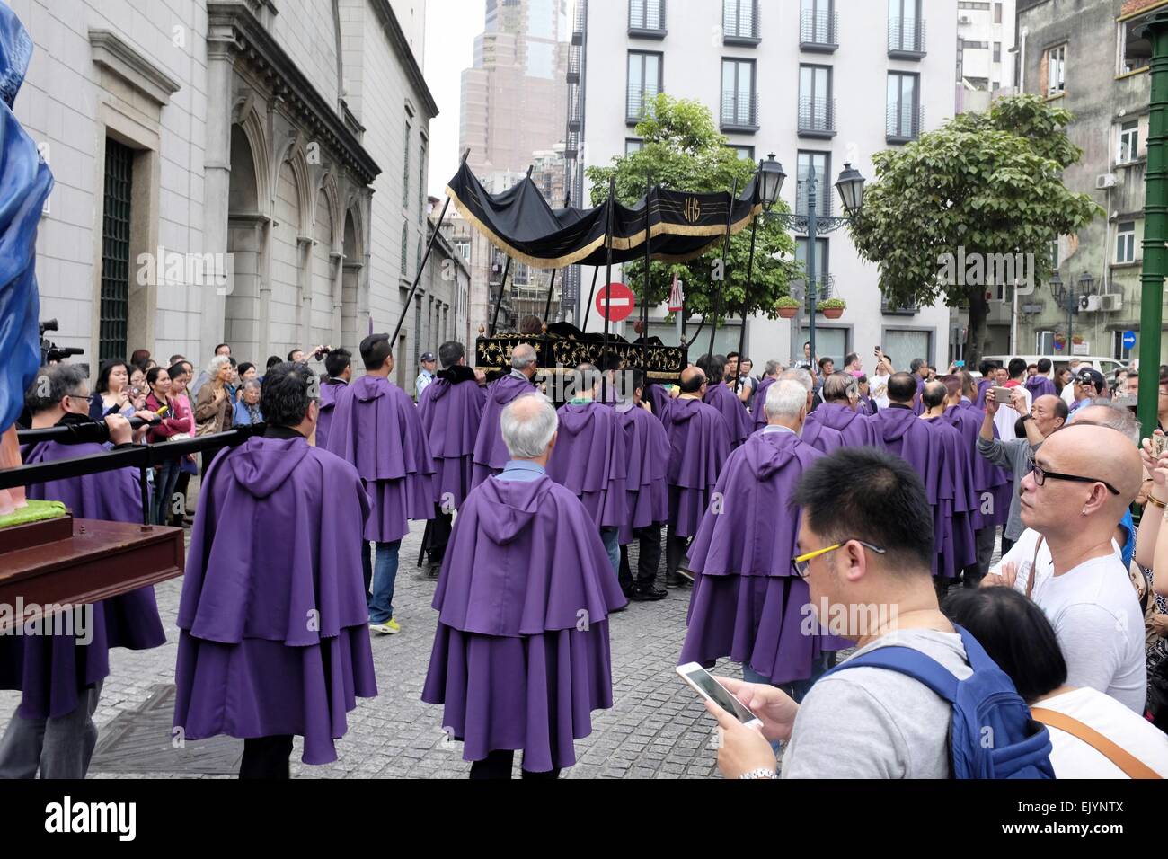 Good Friday Procession in Macau Stock Photo - Alamy
