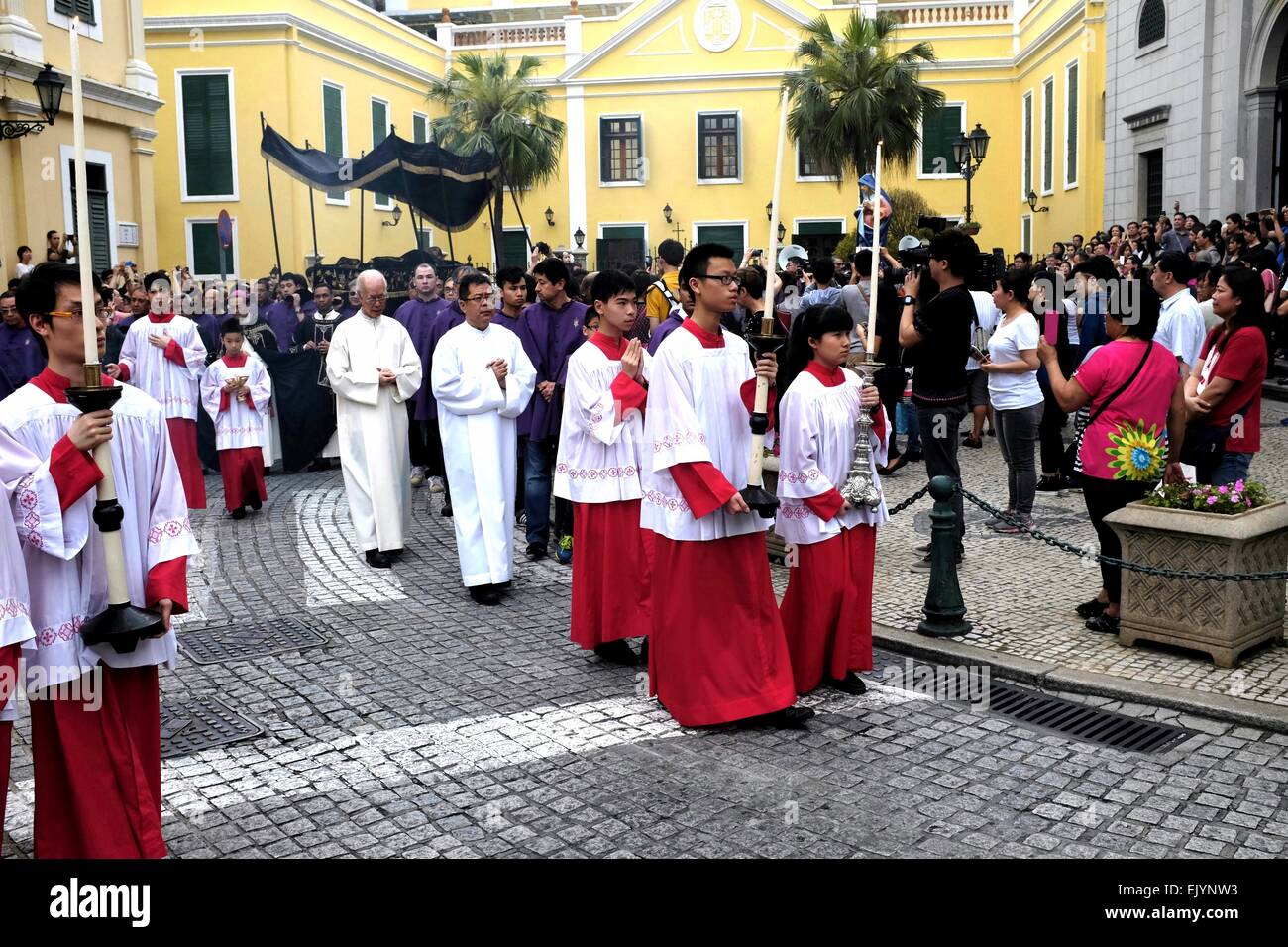 Good Friday Procession in Macau SAR, China Stock Photo - Alamy