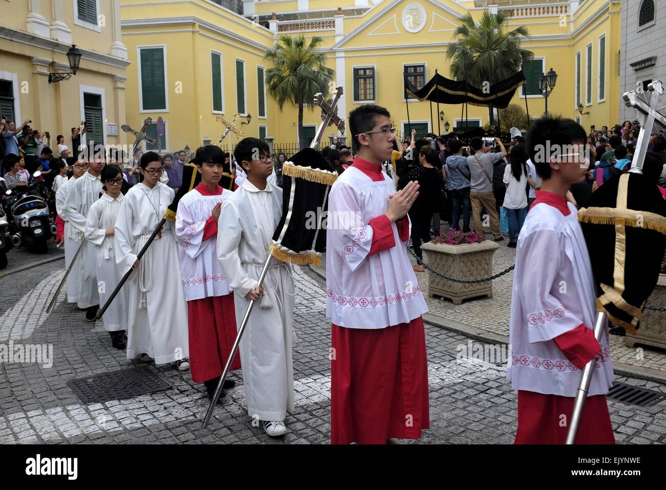 Good Friday Procession in Macau SAR, China Stock Photo - Alamy