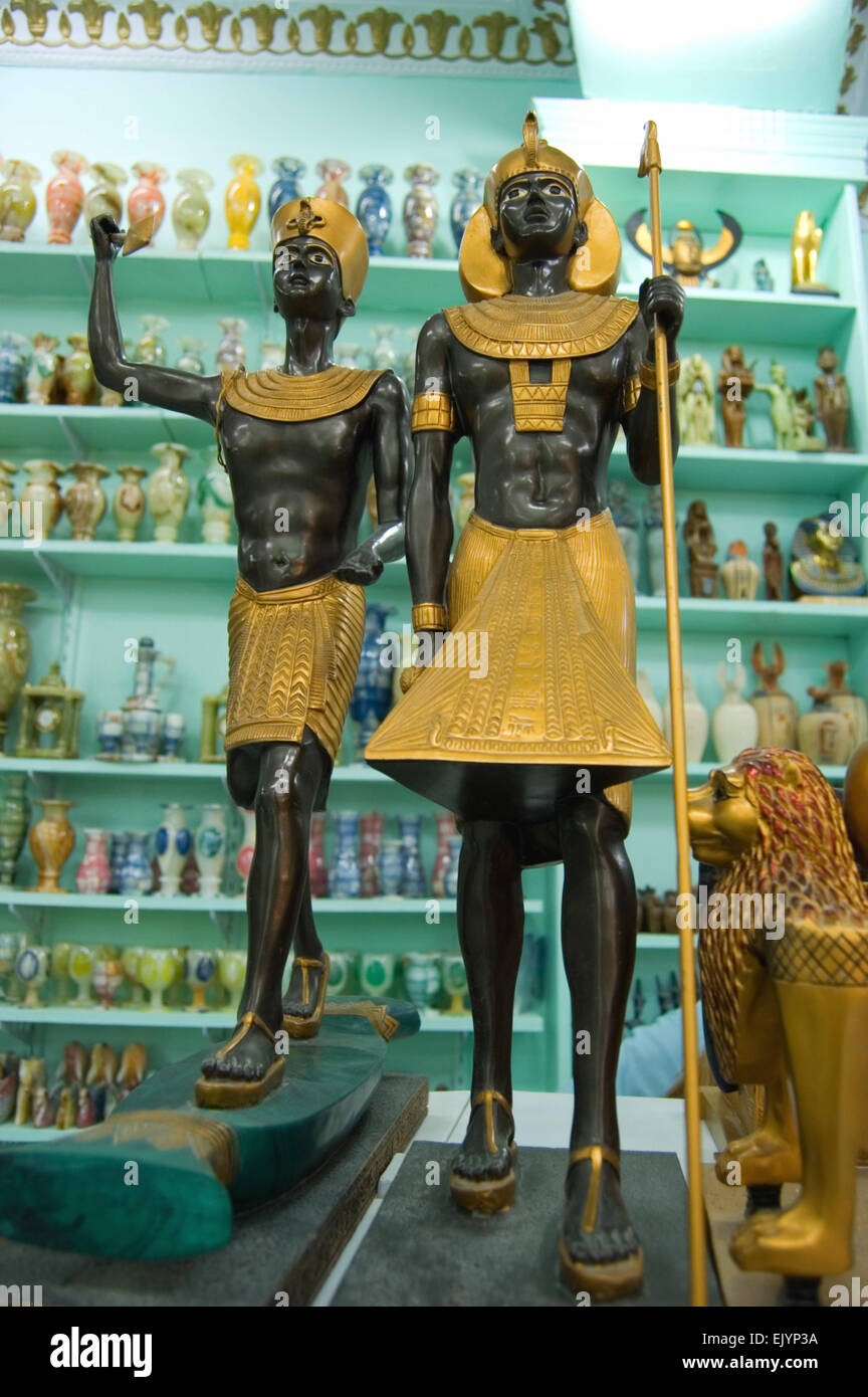 Statues in a souvenir shop Stock Photo - Alamy