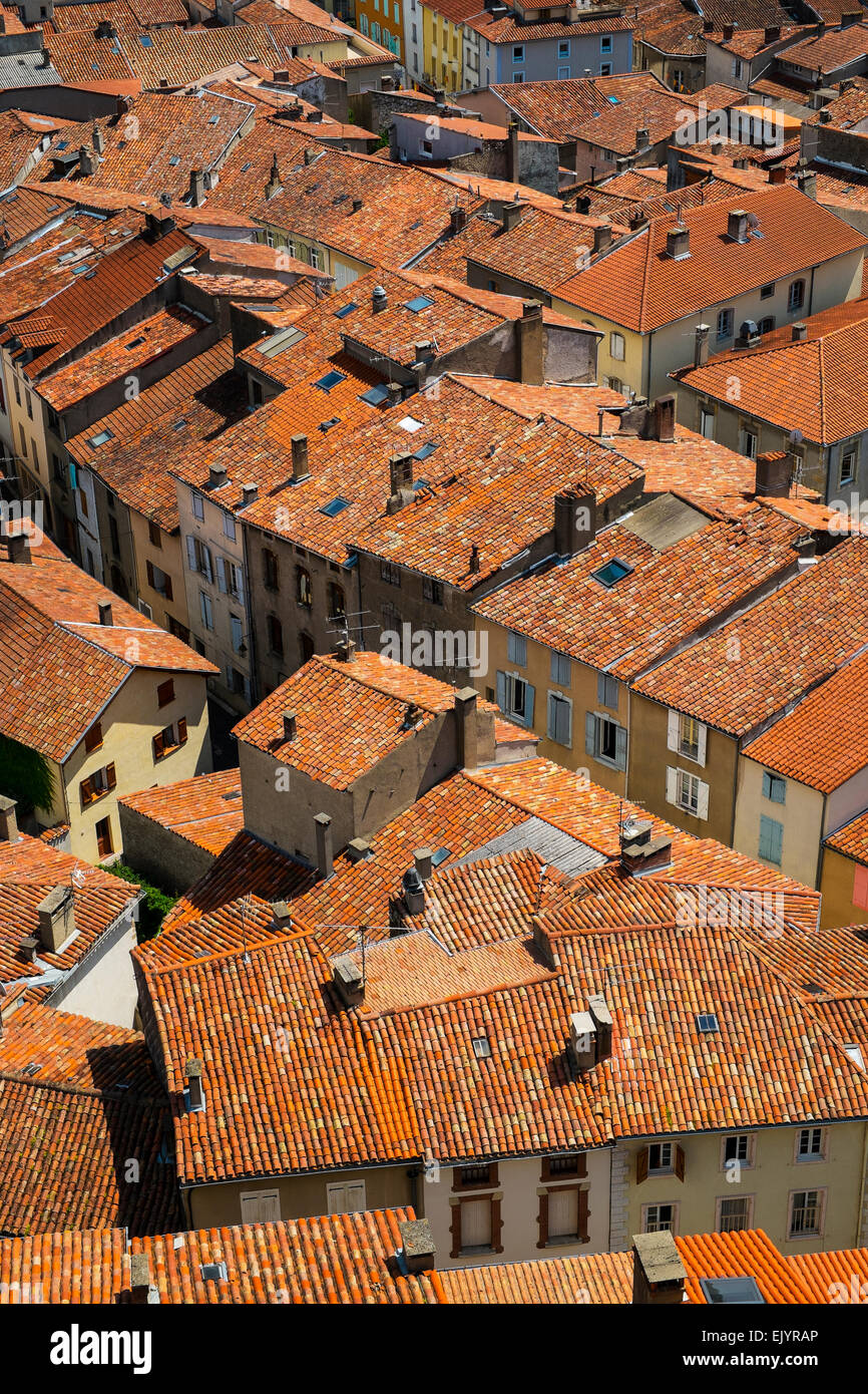 Buildings with red roofs hi-res stock photography and images - Alamy
