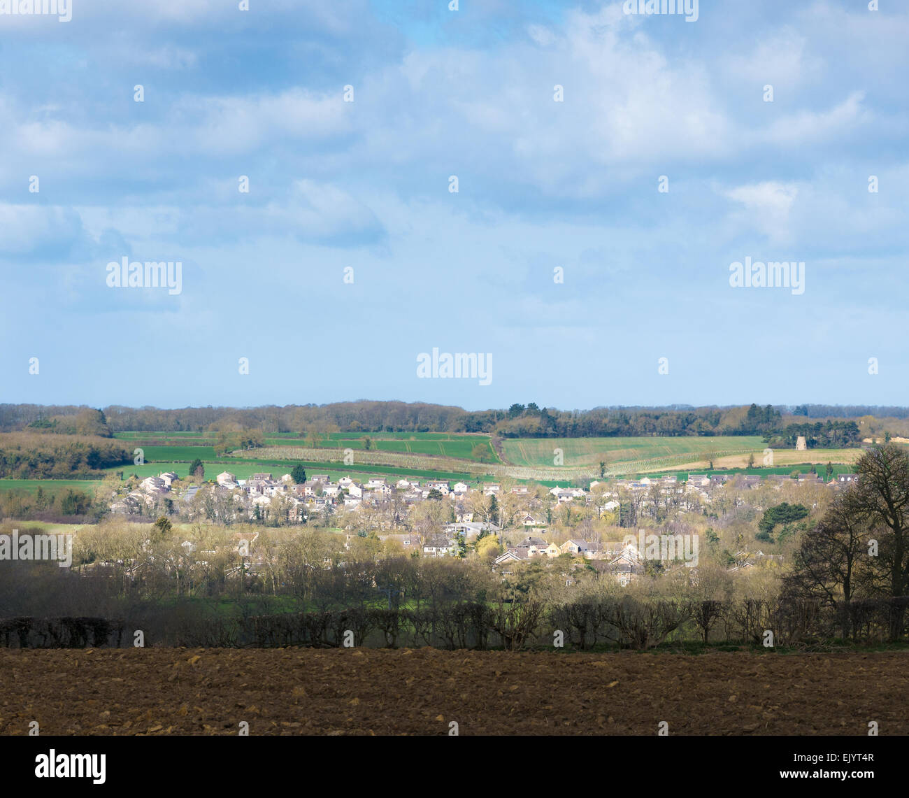 The village of Ketton, the fourth largest areas of habitation in the ...