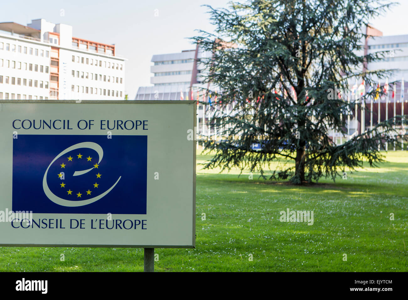 Council Of Europe Signage High Resolution Stock Photography and Images ...