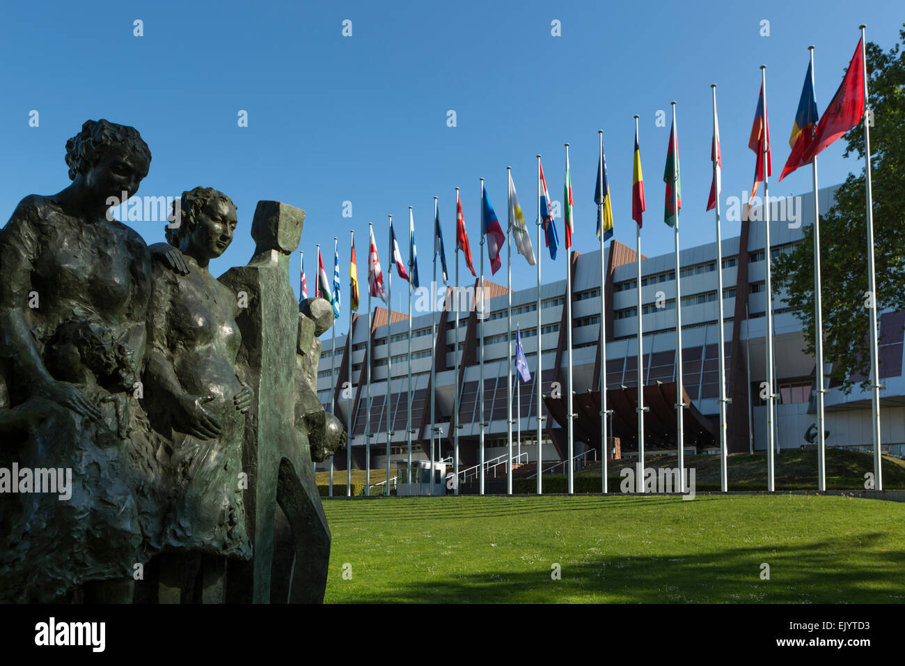 Council of europe strasbourg hi-res stock photography and images - Alamy