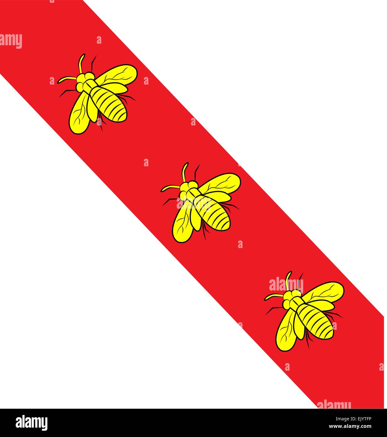 island elba flag with bee symbol Stock Vector Image & Art - Alamy