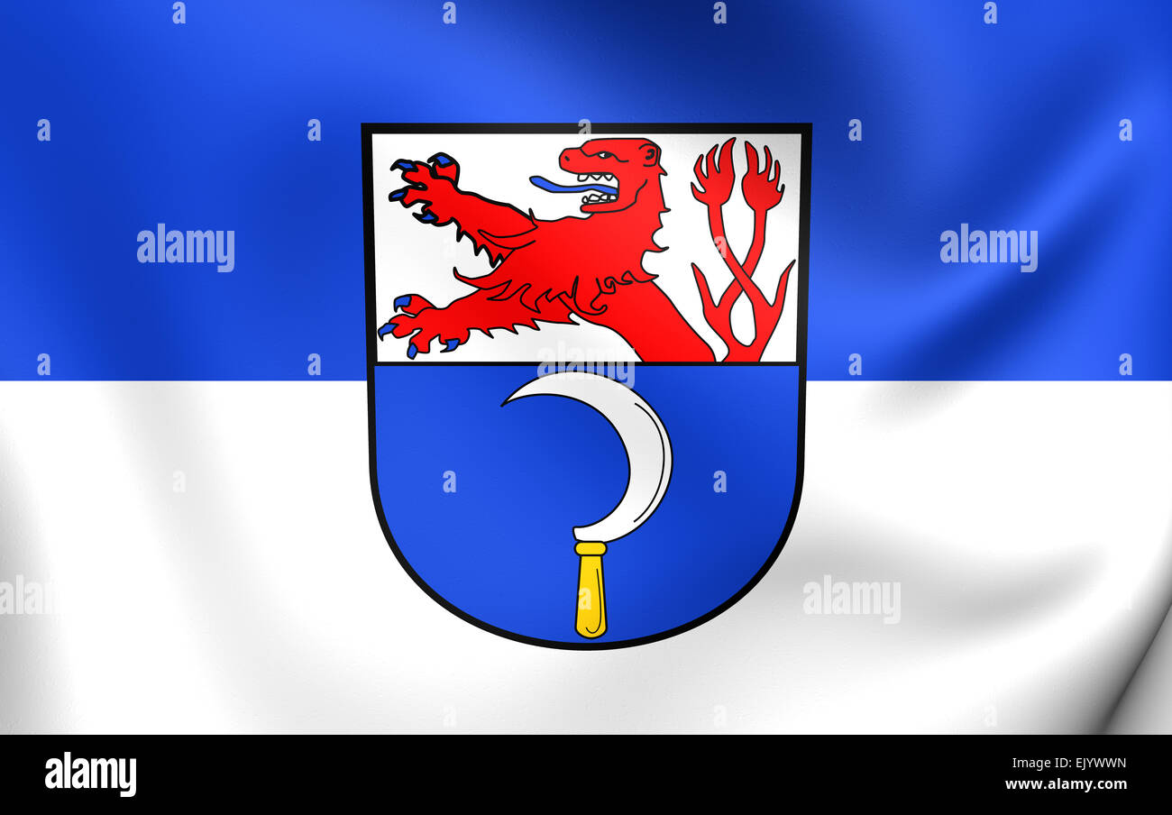 Flag of Remscheid, Germany. Close Up Stock Photo - Alamy