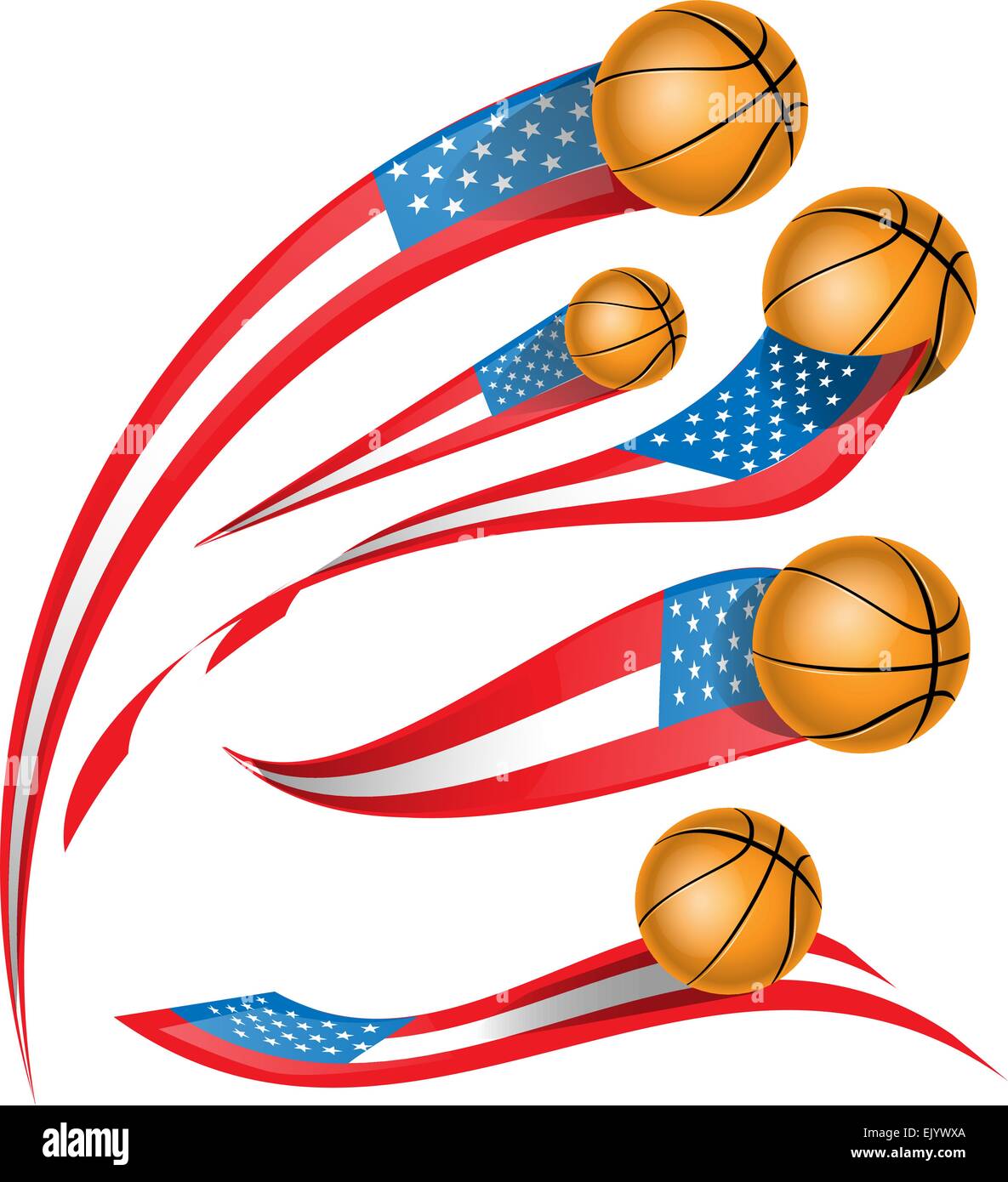 Basketball Cut Net Vector