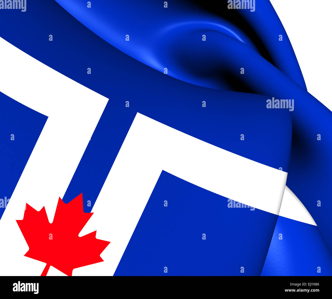 Canada flag toronto hi-res stock photography and images - Alamy