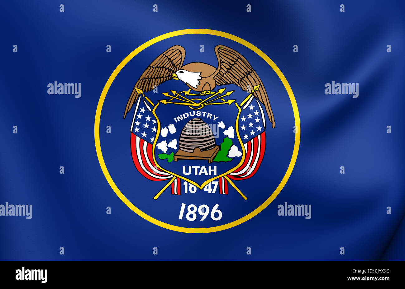 Utah flag hi-res stock photography and images - Alamy