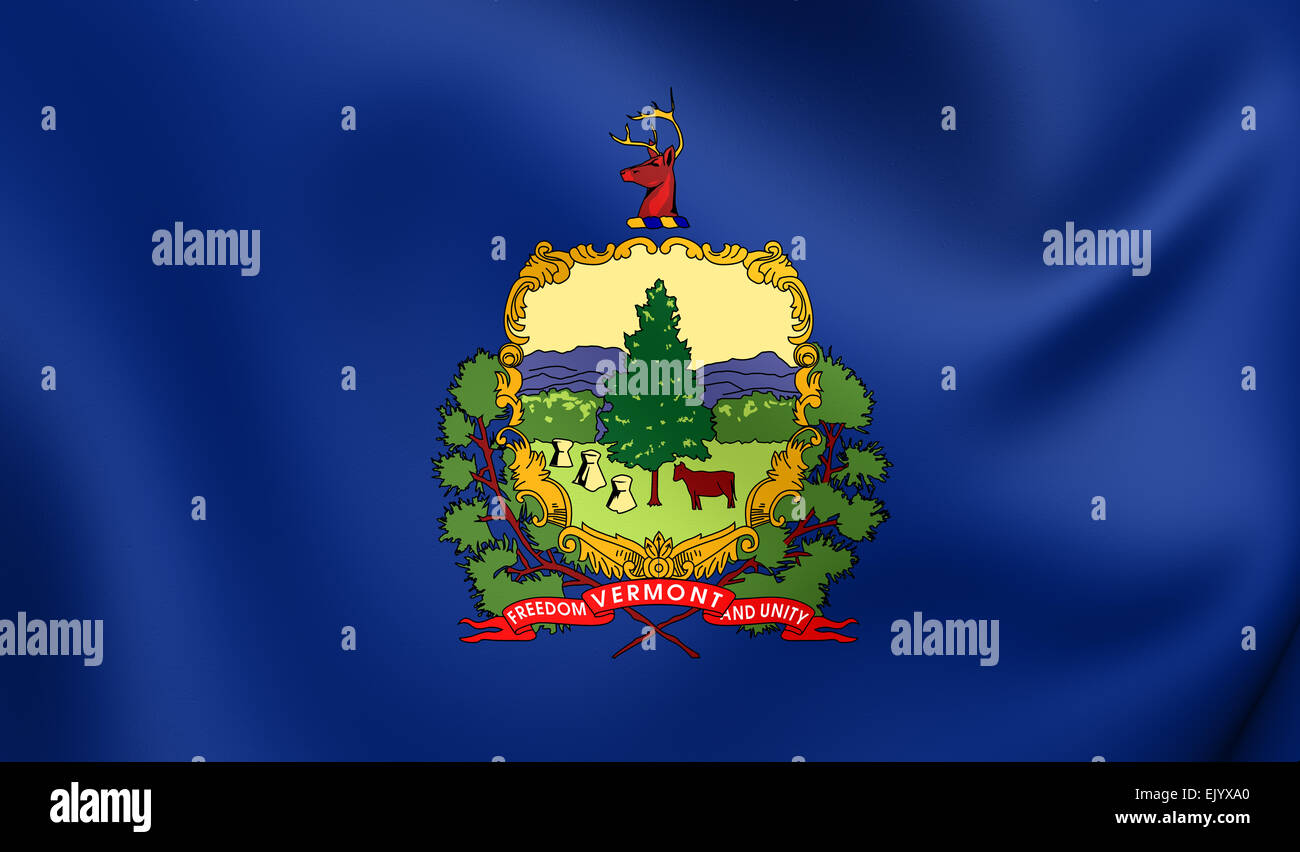 Vermont flag hi-res stock photography and images - Alamy