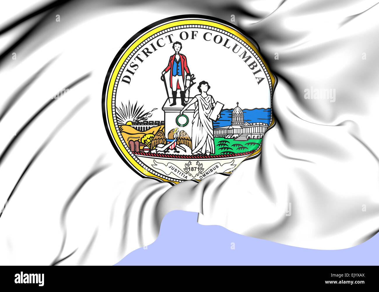 State Seal of Washington, D.C., Close Up Stock Photo - Alamy