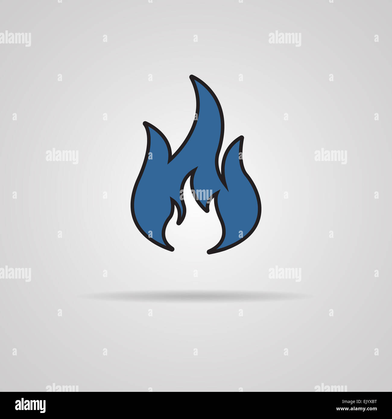 Fire icon hi-res stock photography and images - Alamy