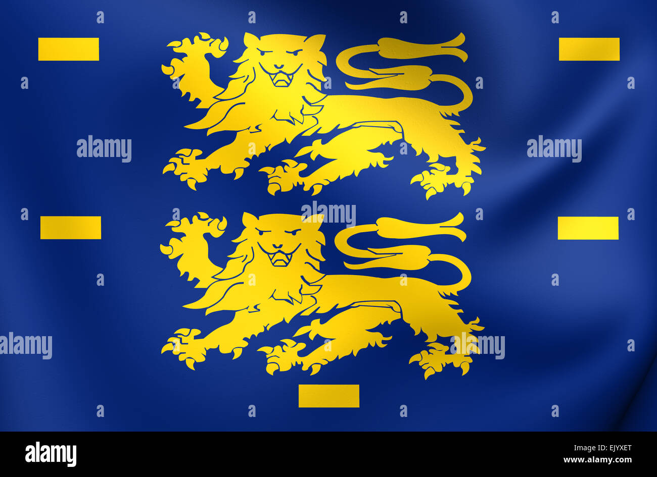 Flag of West Friesland, Netherlands. Close Up Stock Photo - Alamy