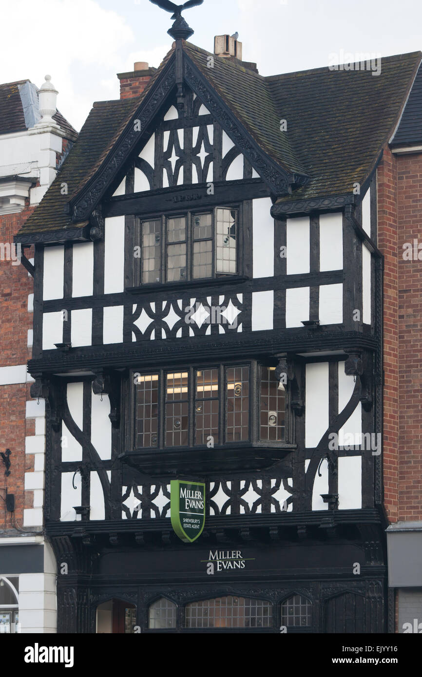 Tudor building shrewsbury hi-res stock photography and images - Alamy