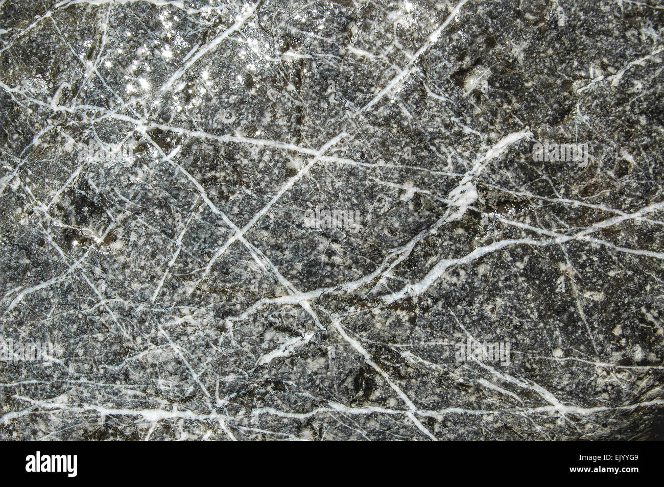 grey rock surface limestone quarz crystal lines in a limestone Stock ...