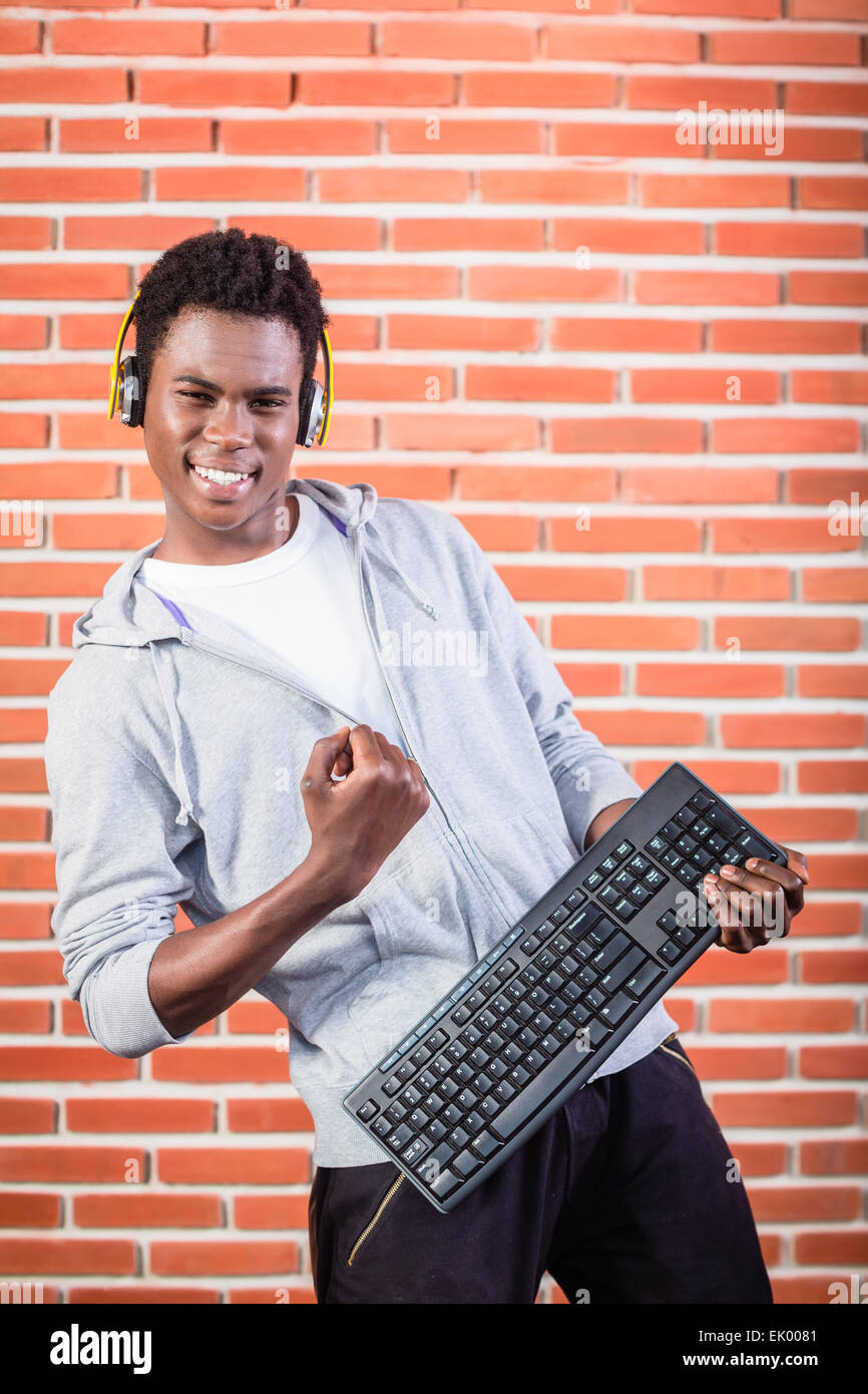 Computer hacker boy hi-res stock photography and images - Alamy