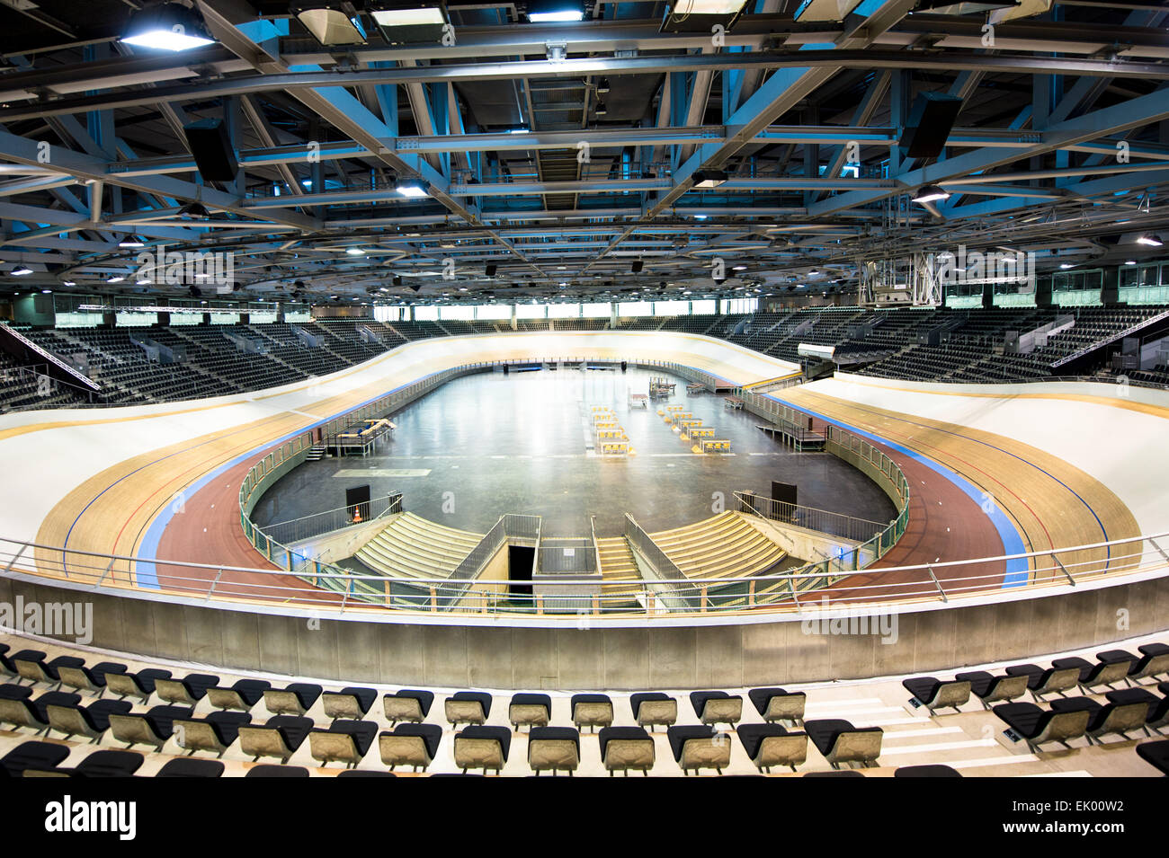 Berlin, Germany. 13th Mar, 2015. The empty velodrome in Berlin, Germany ...
