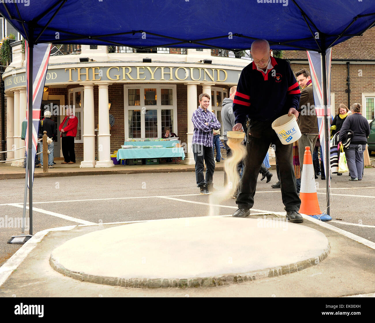Tinsley Green, UK. 03rd Apr, 2015. World Marbles Championship. Sam ...