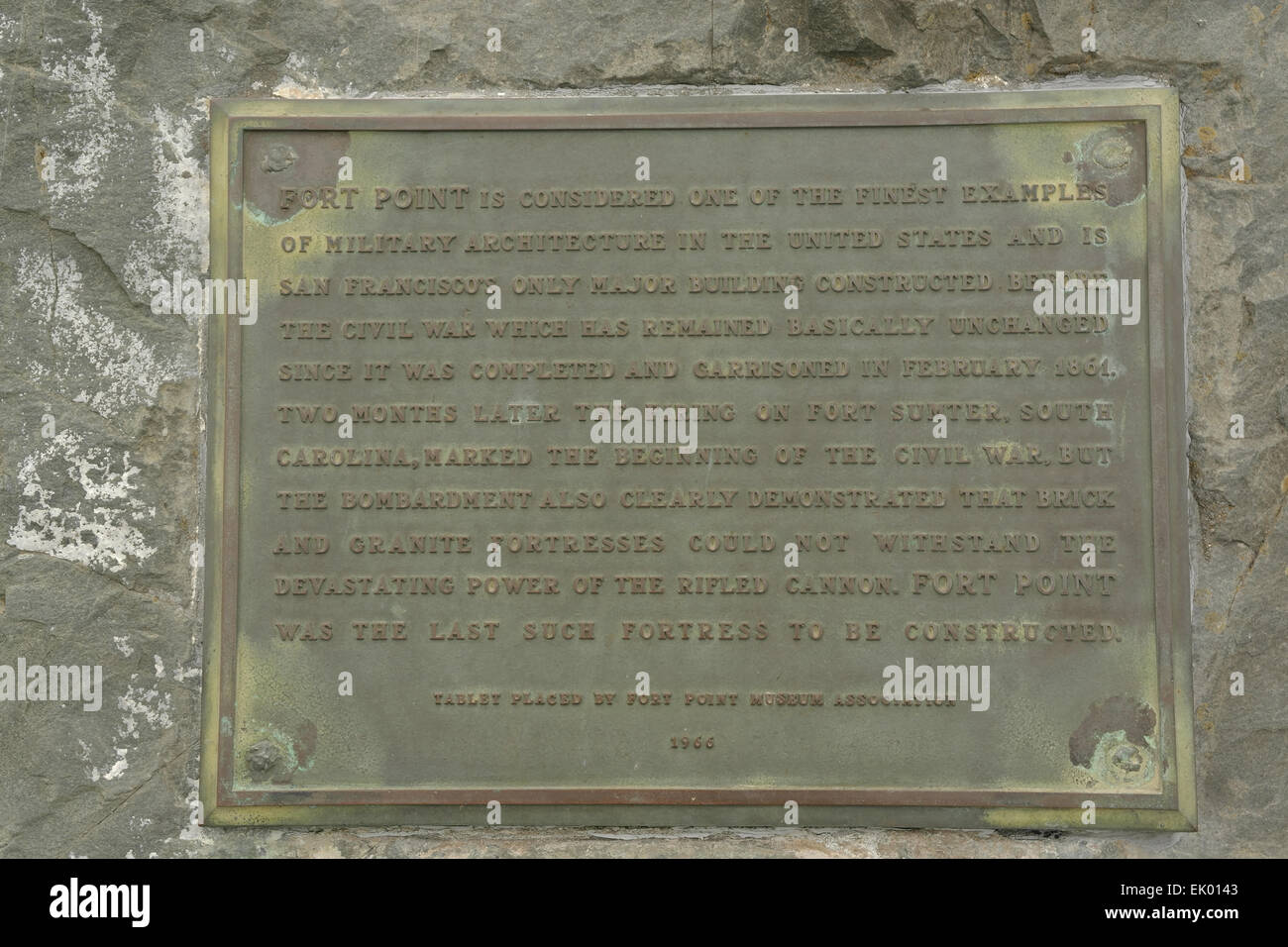Fort Point Museum Association tablet outlining the history and ...