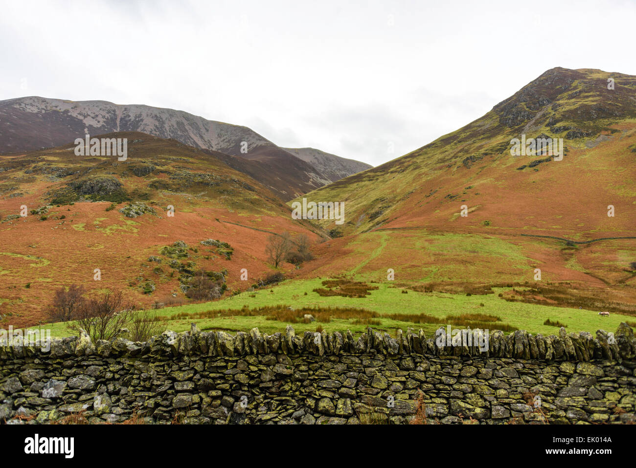 Colourful hills and brooding skies Stock Photo - Alamy