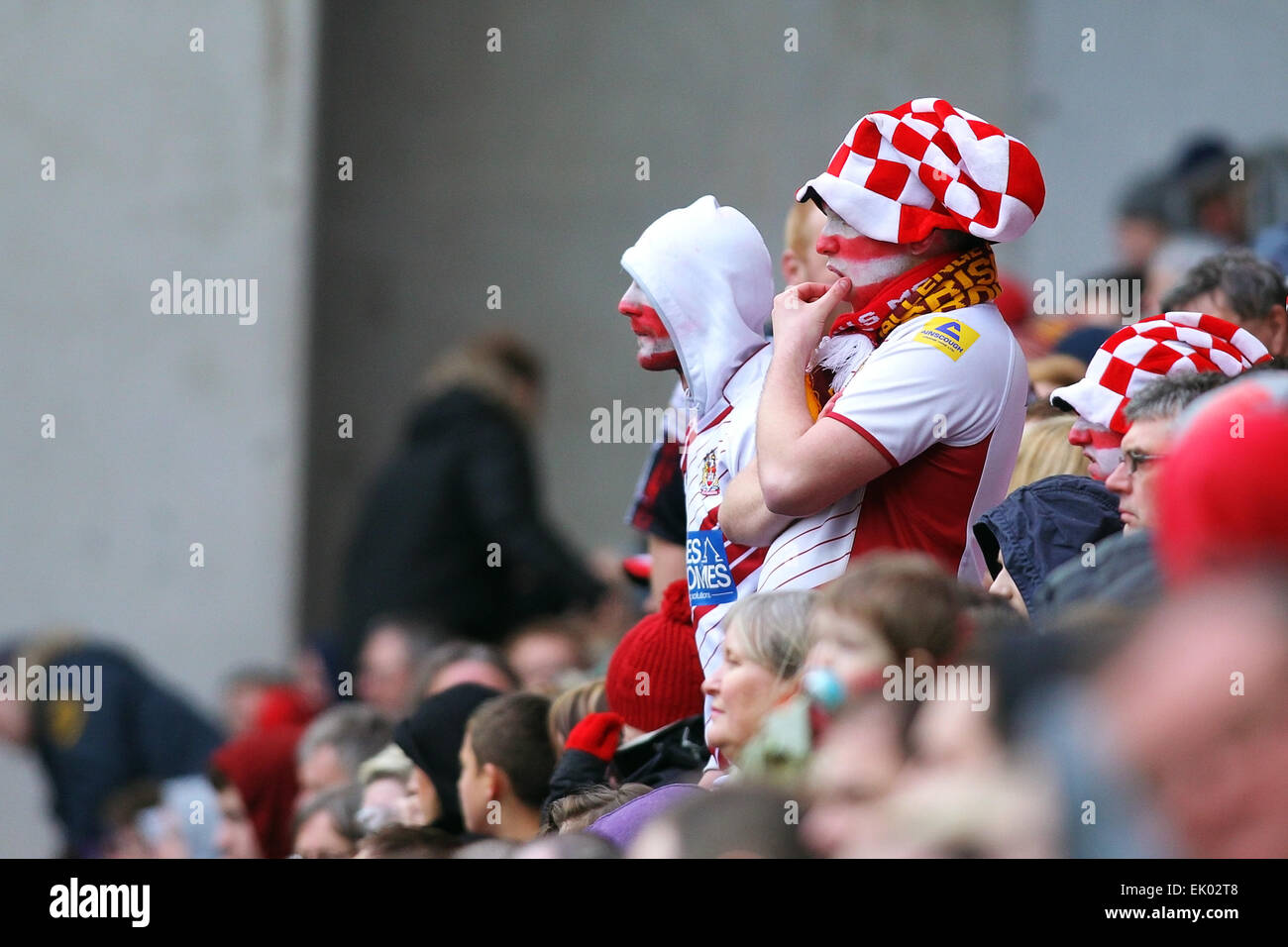Wigan warriors fans hi-res stock photography and images - Alamy