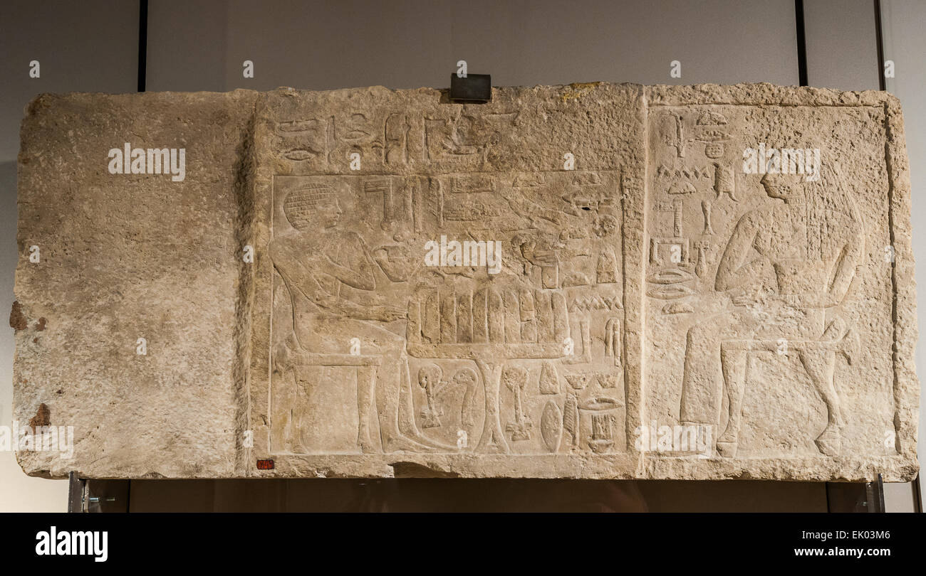 Italy Piedmont Turin Egyptian Museum new staging - Second Floor -stele ...