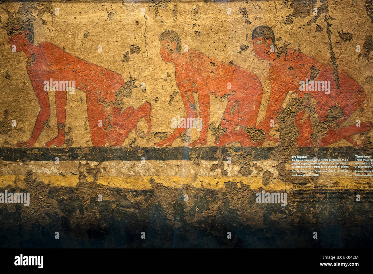 Italy Piedmont Turin Egyptian Museum new staging - Tomb Of Iki e Neferu ...