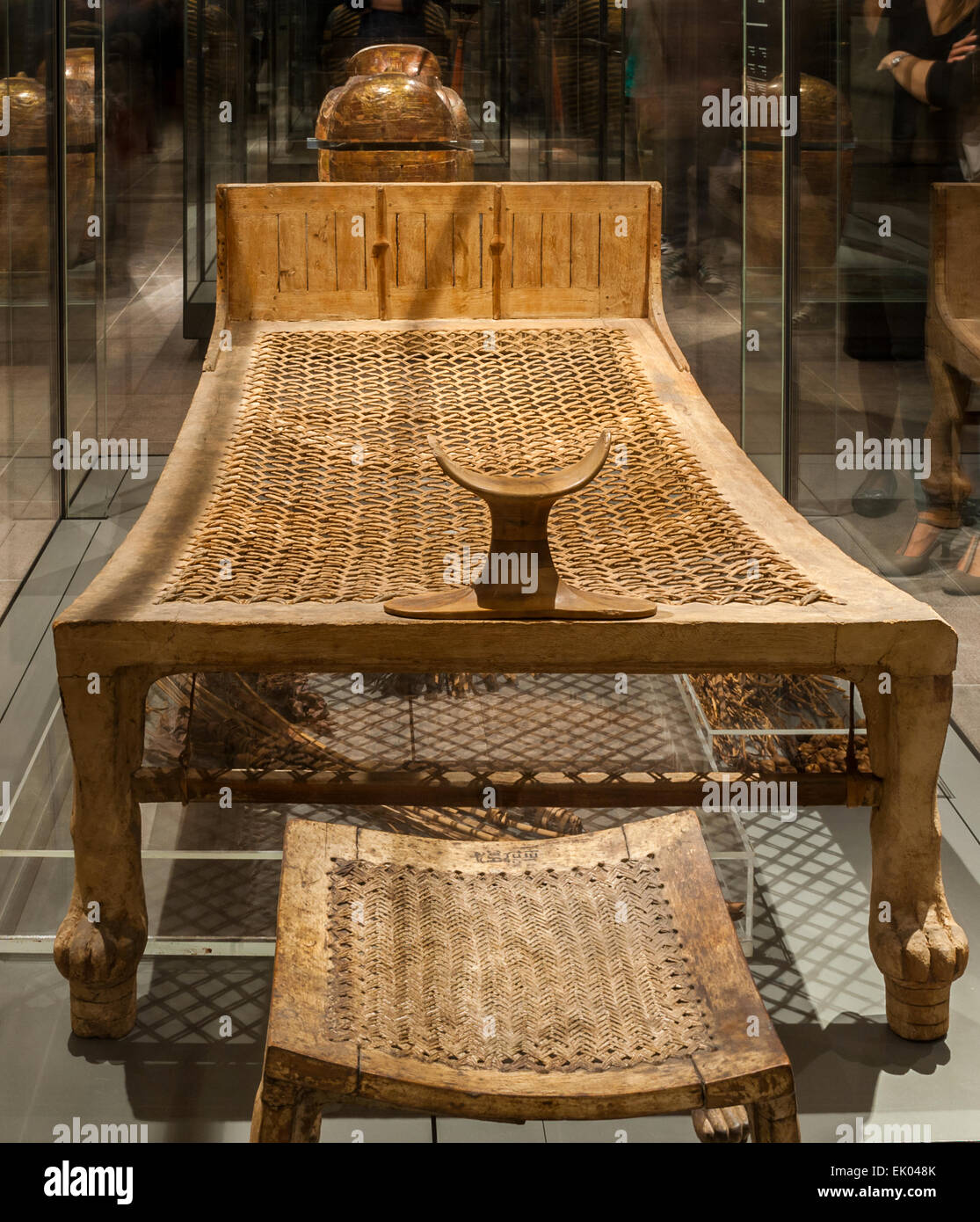 Italy Piedmont Turin Egyptian Museum new staging - Tomb of Kha - The ...