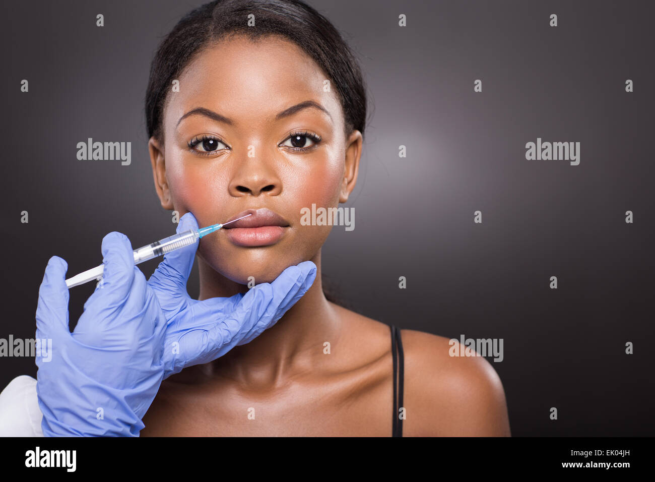 African american lips hi-res stock photography and images - Alamy